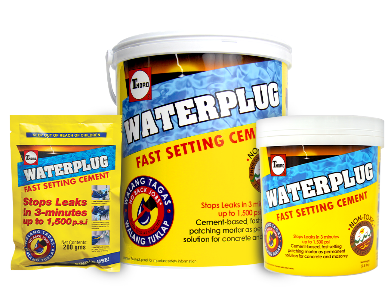 Waterplug Hydraulic Cement